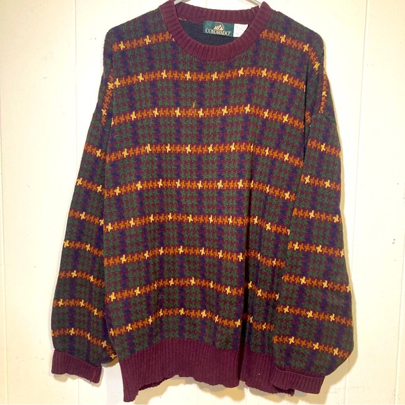 colorado | Sweaters | Vintage Colorado Sweeater 0 Cotton Xl Maroon ...